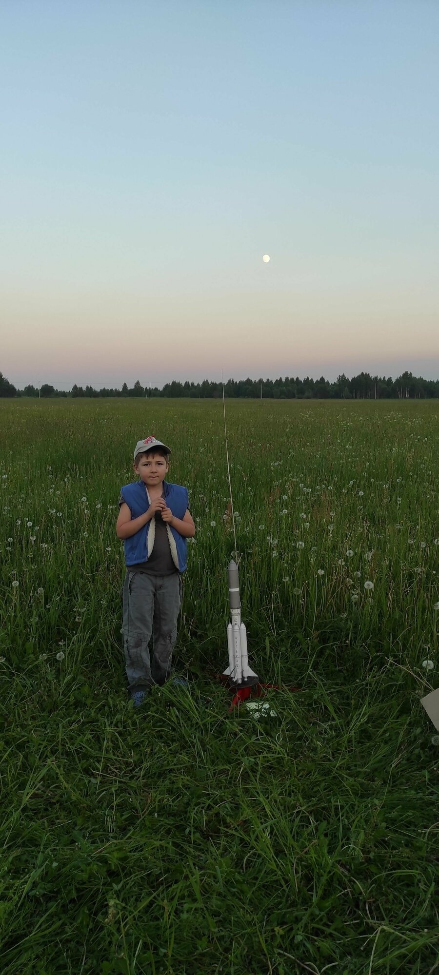 Многоразовый летающей набор копии ракеты - "ангара" с высотой полета 200 метров
