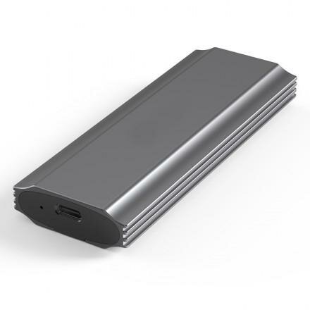 Внешний корпус для SSD M2 KS-is KS-571, серебристый