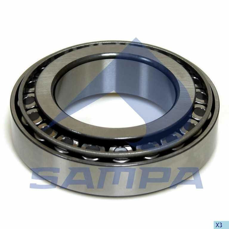 Подшипник ступицы (80x140x35.25), 040.285, SAMPA