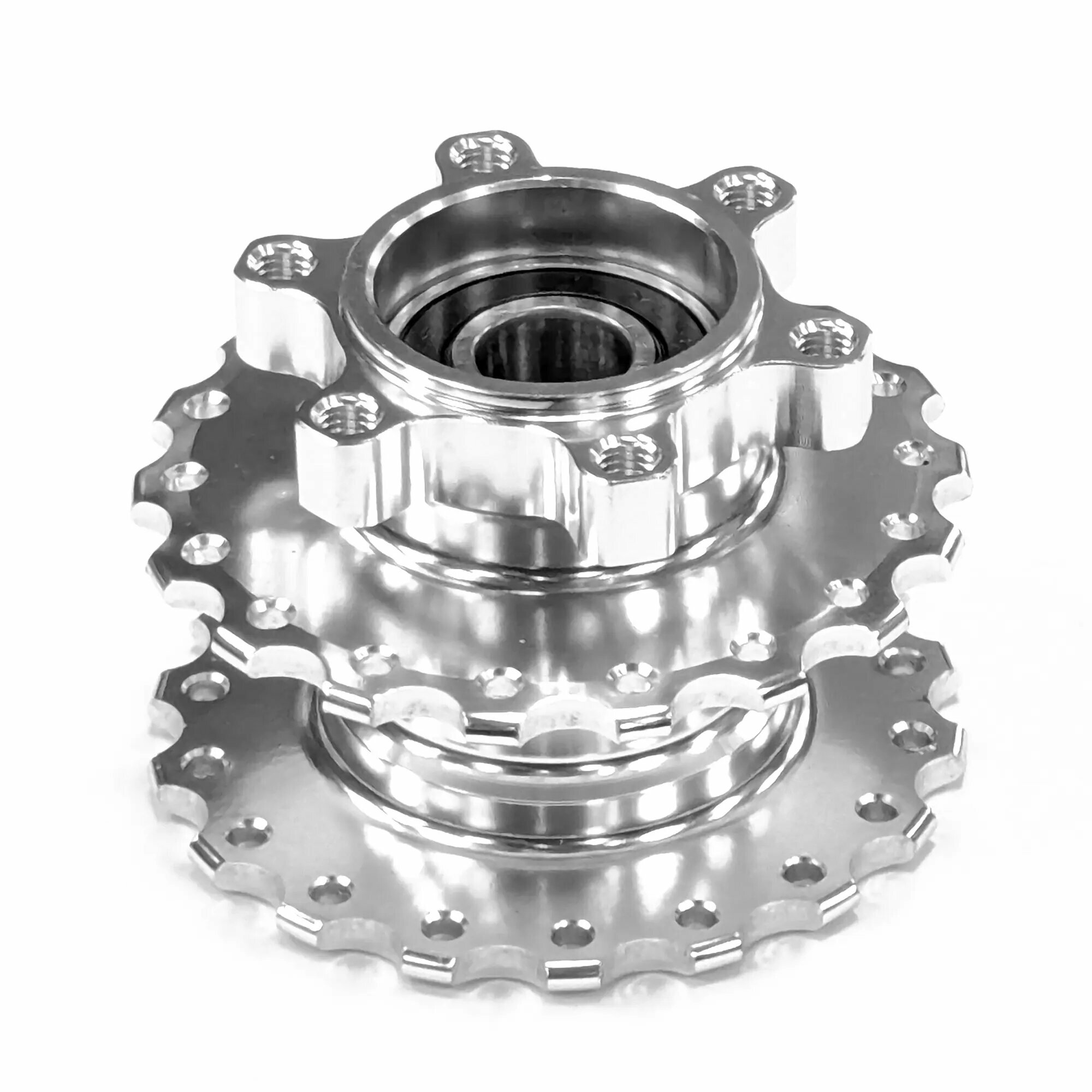 Втулка передняя 36H Strida SX silver