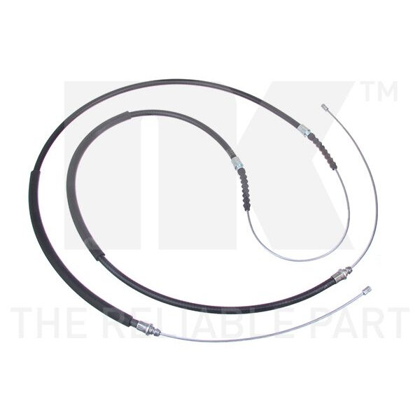 Трос ручного тормоза для автомобиля Citroen Peugeot Пежо Fiat, NK 9023137 (1 шт.)