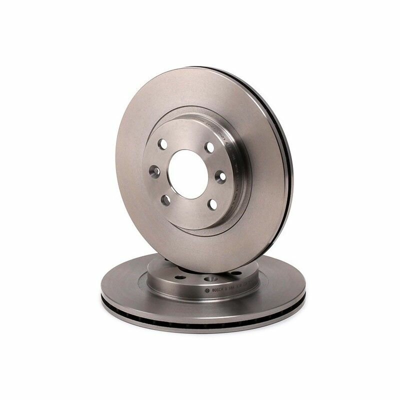 Диск тормозной передний вентилируемый Bosch 0986478124, для а/м Citroen, Dacia, LADA (ВАЗ), Nissan, Renault