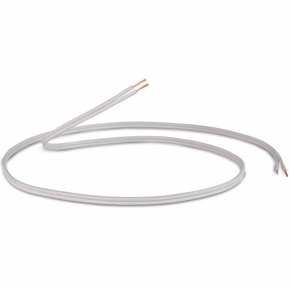 Кабель акустический с катушки двухжильный QED (C-42/100W) Classic 42 White, 1 м