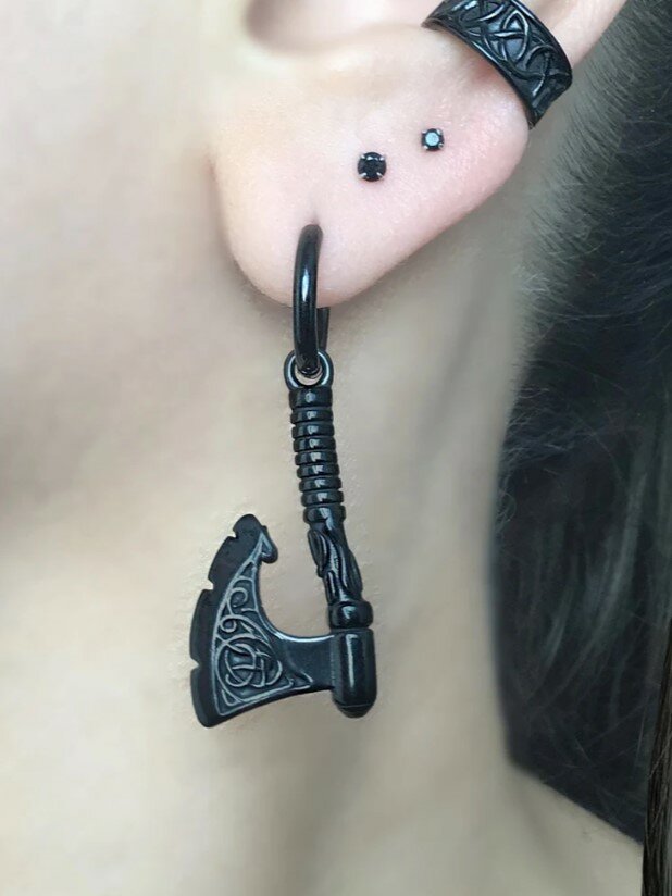 Серьги-трансформеры, славянский оберег