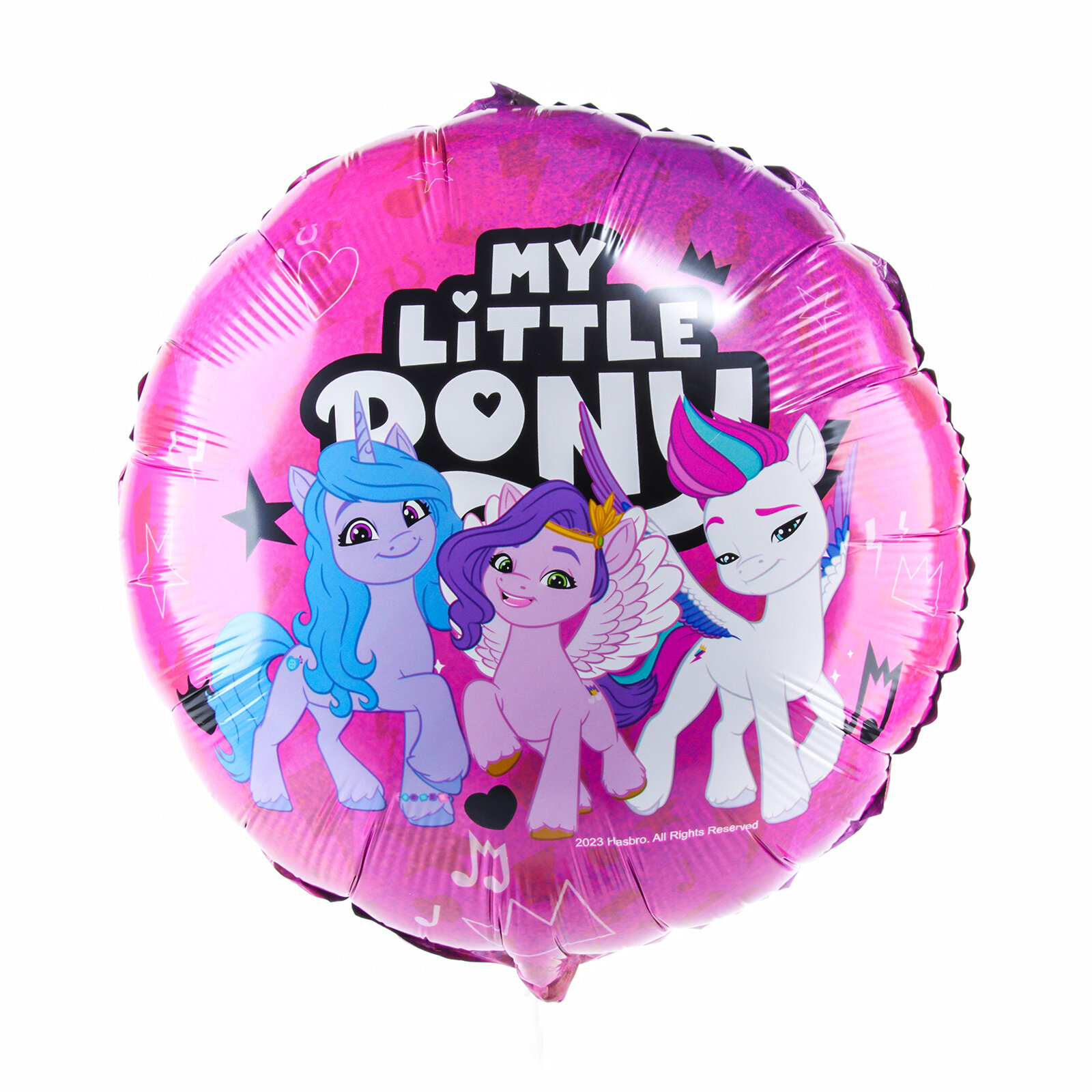 Воздушный шар фольгированный 18" «Мой маленький Пони», круг