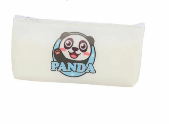 Пенал-косметичка силиконовый на молнии 180*95*25 мм