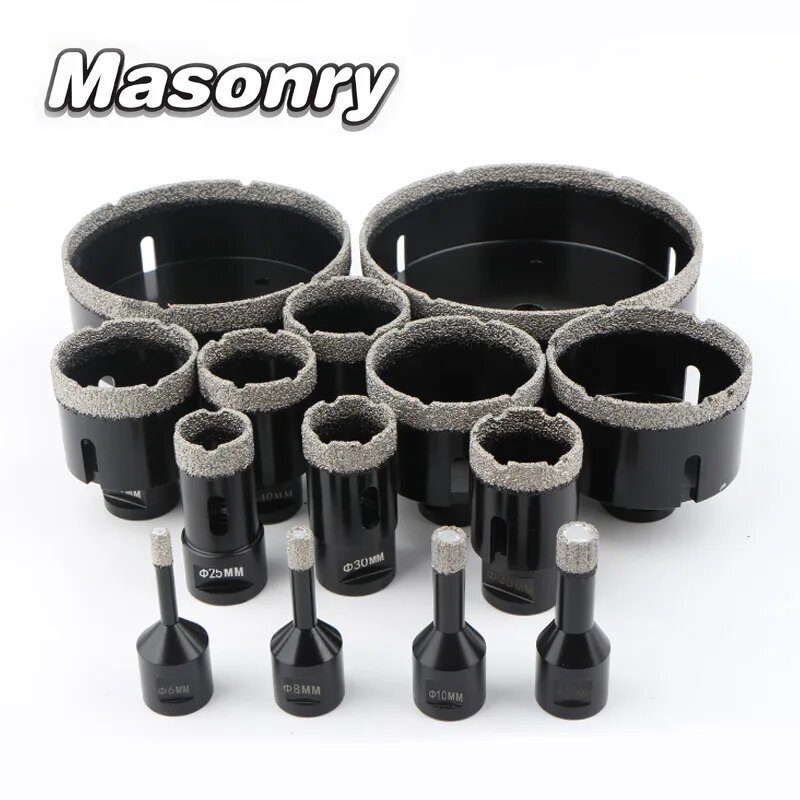 Алмазные сверла SDCHNESC для сухого сверления M14 6-150 мм 10mm