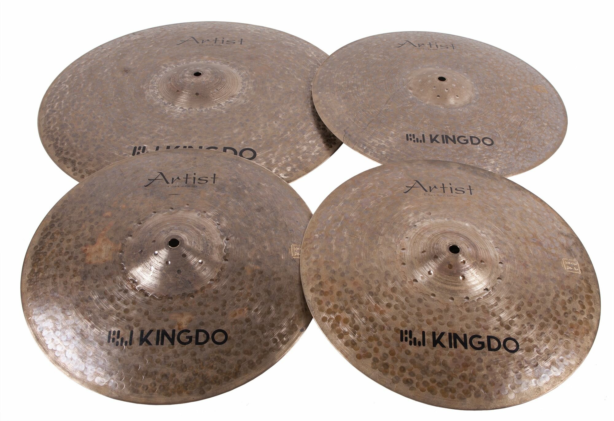 Тарелки KINGDO ARTIST DARK SET (14"/16"/20")