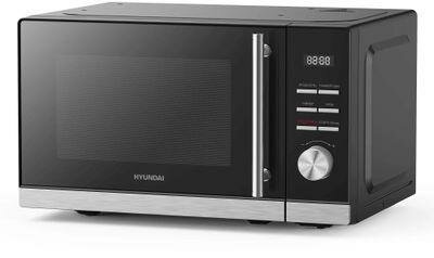 Микроволновая Печь Hyundai HYM-D3005 20л. 700Вт, черный/стальной