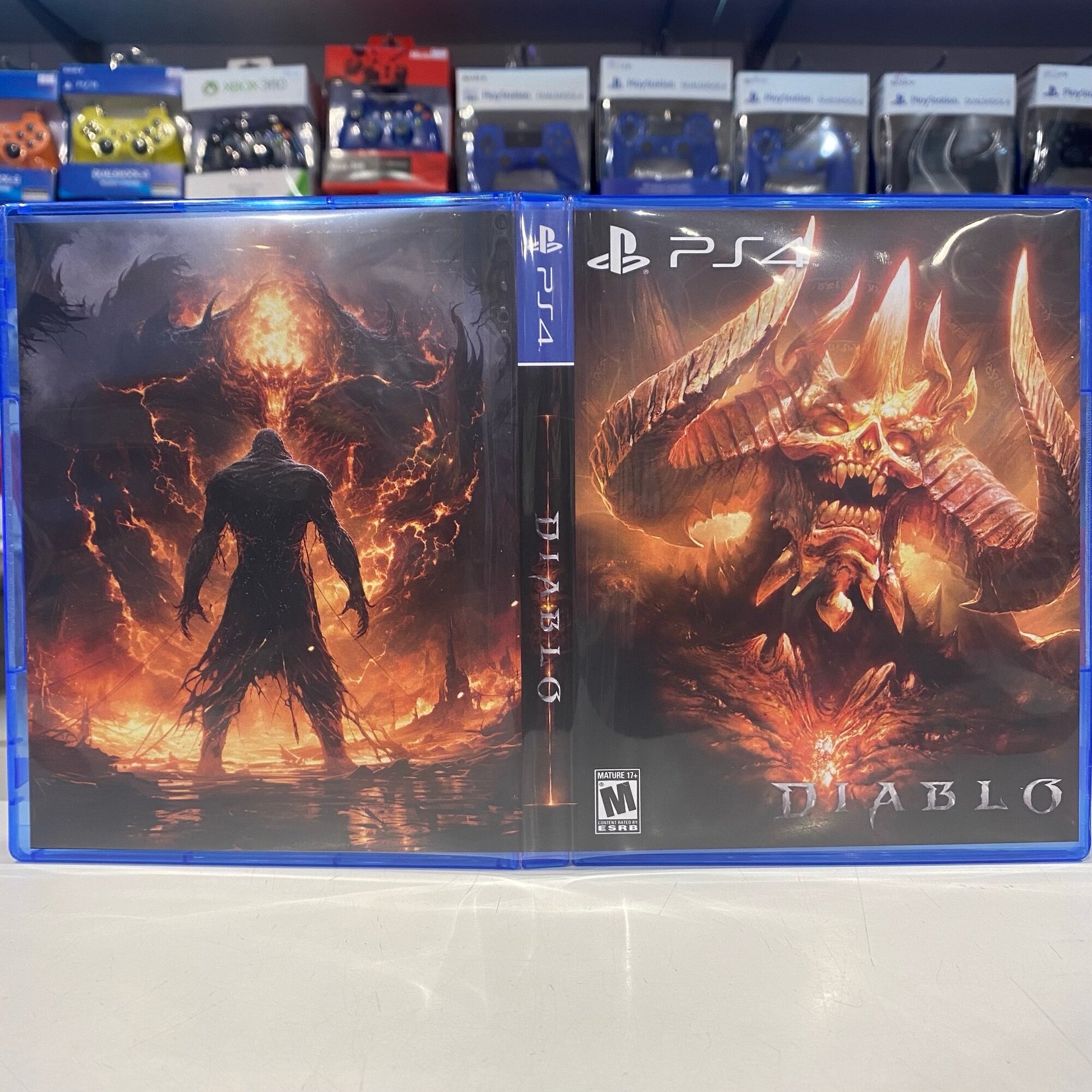 Эксклюзивная обложка PS4 для Diablo №5