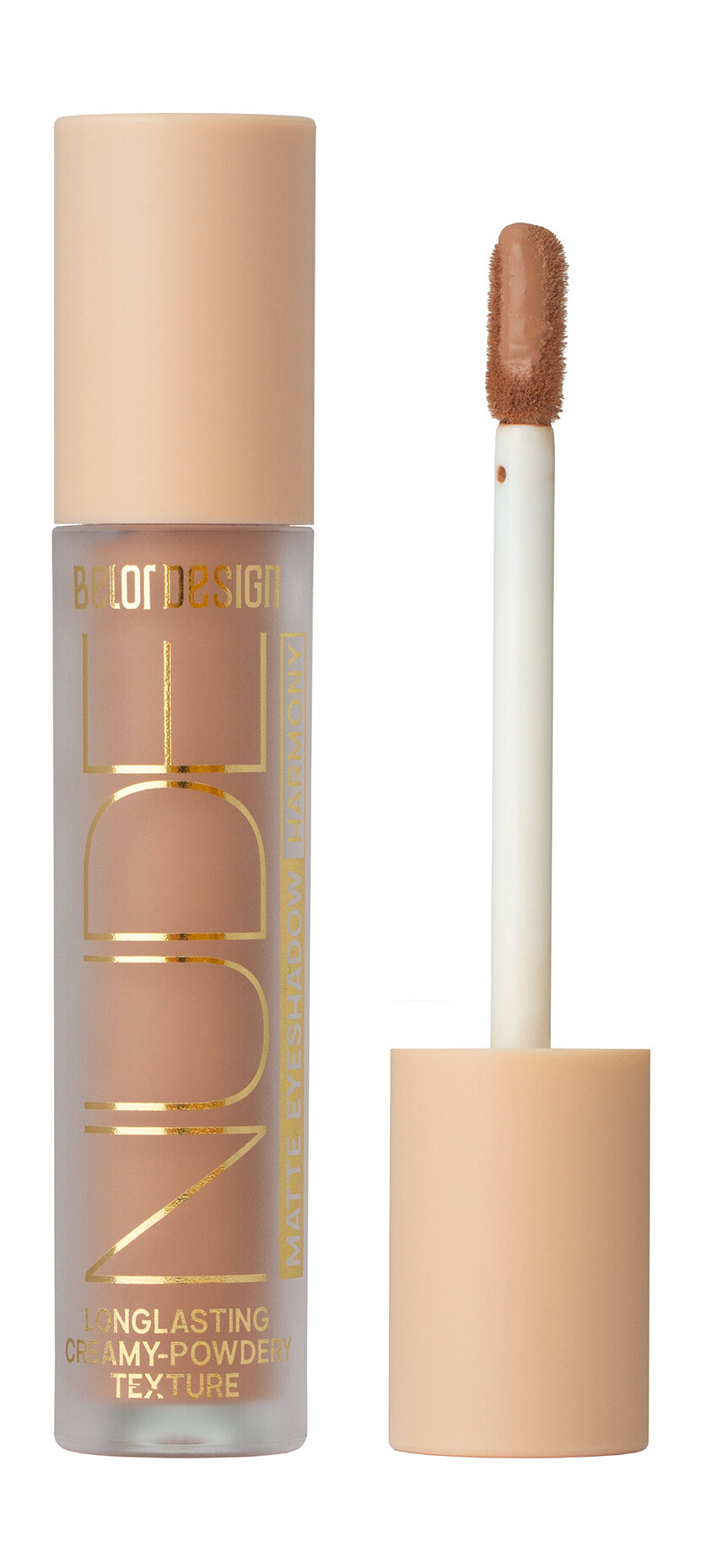 BELOR DESIGN Тени матовые Nude Harmony, 4,6 гр, 2 Капучино