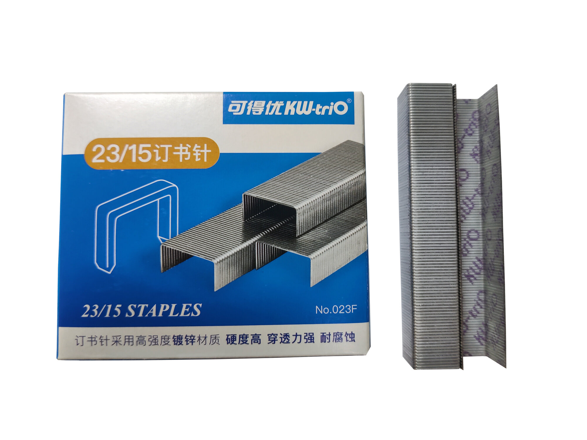 Скобы для степлера KW-Trio 23/15, 1000 шт (023F)