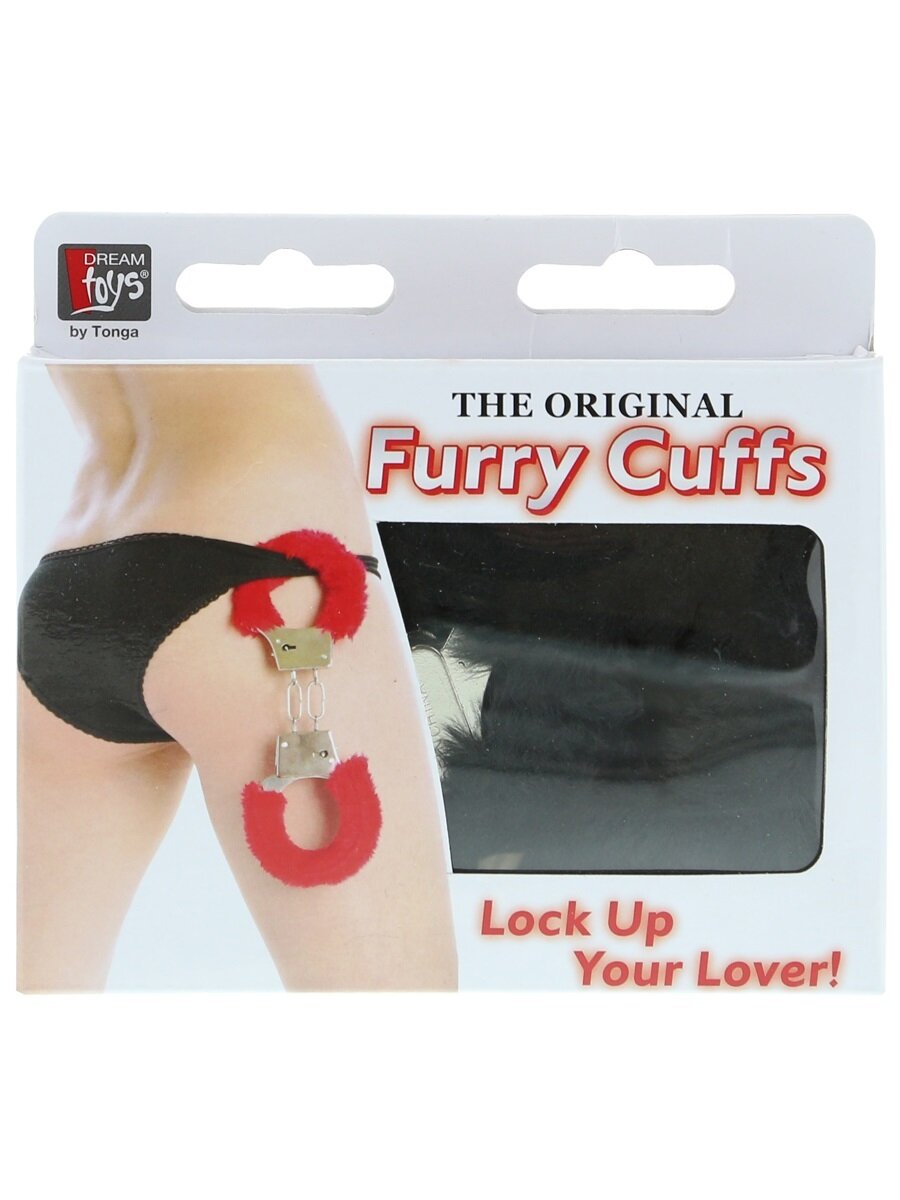 Металлические наручники с искусственным мехом "HANDCUFFS WITH PLUSH"
