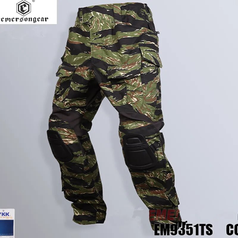 Emersongear под заказ, Ирак, G3, Табби, камуфляжная форма, тактическая одежда, боевая рубашка, брюки, тактическая форма в полоску