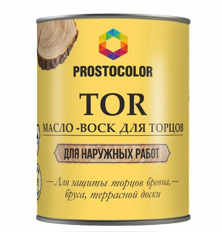 Масло-воск для торцов PROSTOCOLOR Tor 0,75 л