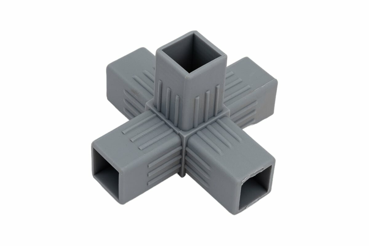 ПилотПро Соедин. пласт. д/трубы 25х25мм 5-пал. смежн. Арт 16518