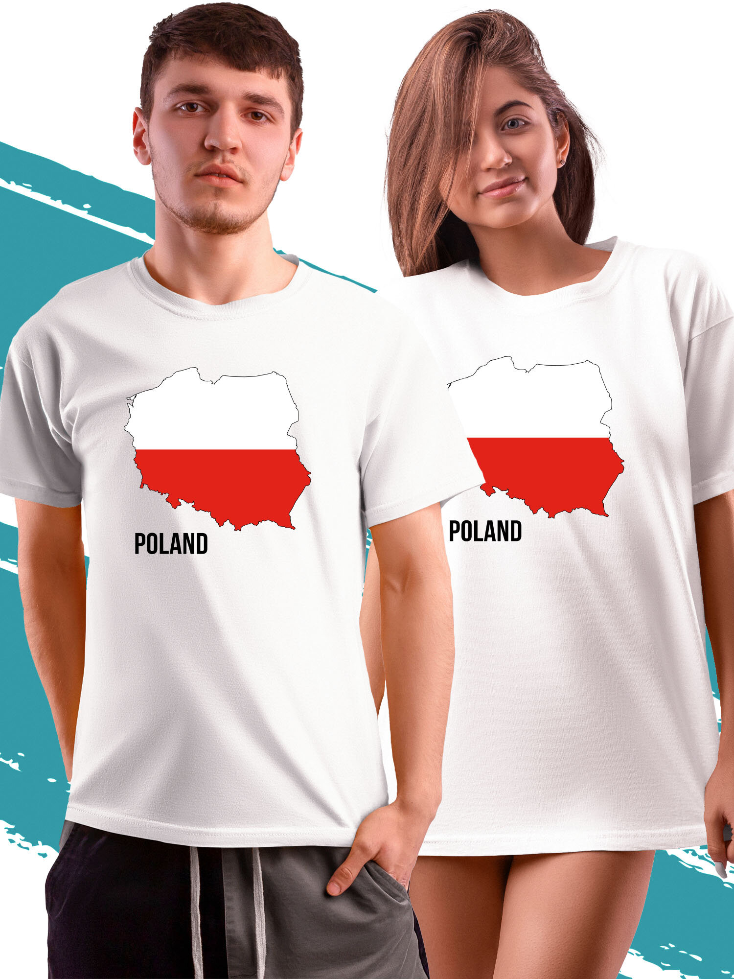 Футболка флаг Польши-Poland