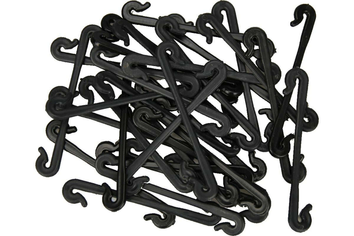 MasterProf Двухсторонний крючок для подвязки растений 30 шт ДС.071503 для сада и теплиц