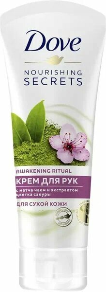 Крем для рук Dove чай матча и экстракт сакуры 75мл