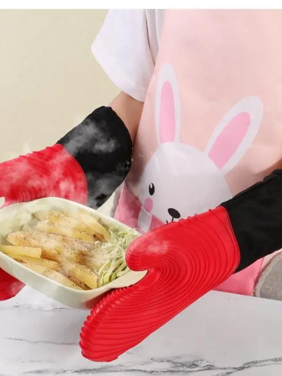 Силиконовая варежка-прихватка