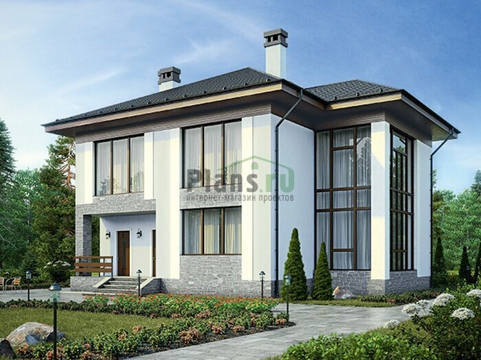 Проект дома Plans-44-69 (209 кв. м, кирпич)