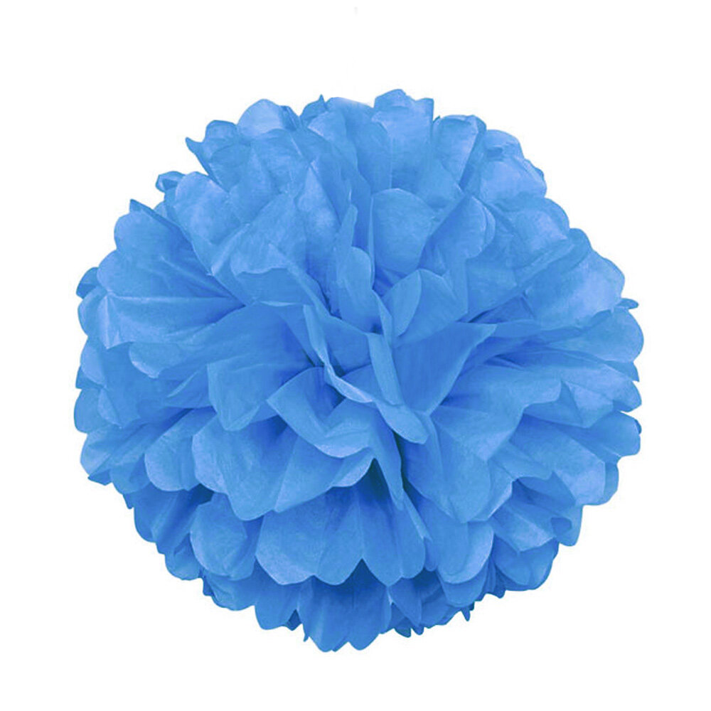BOOMZEE' TPPJ-30-SS43 Бумажные помпоны декоративные элементы для праздников и мероприятий цвет 07- синий