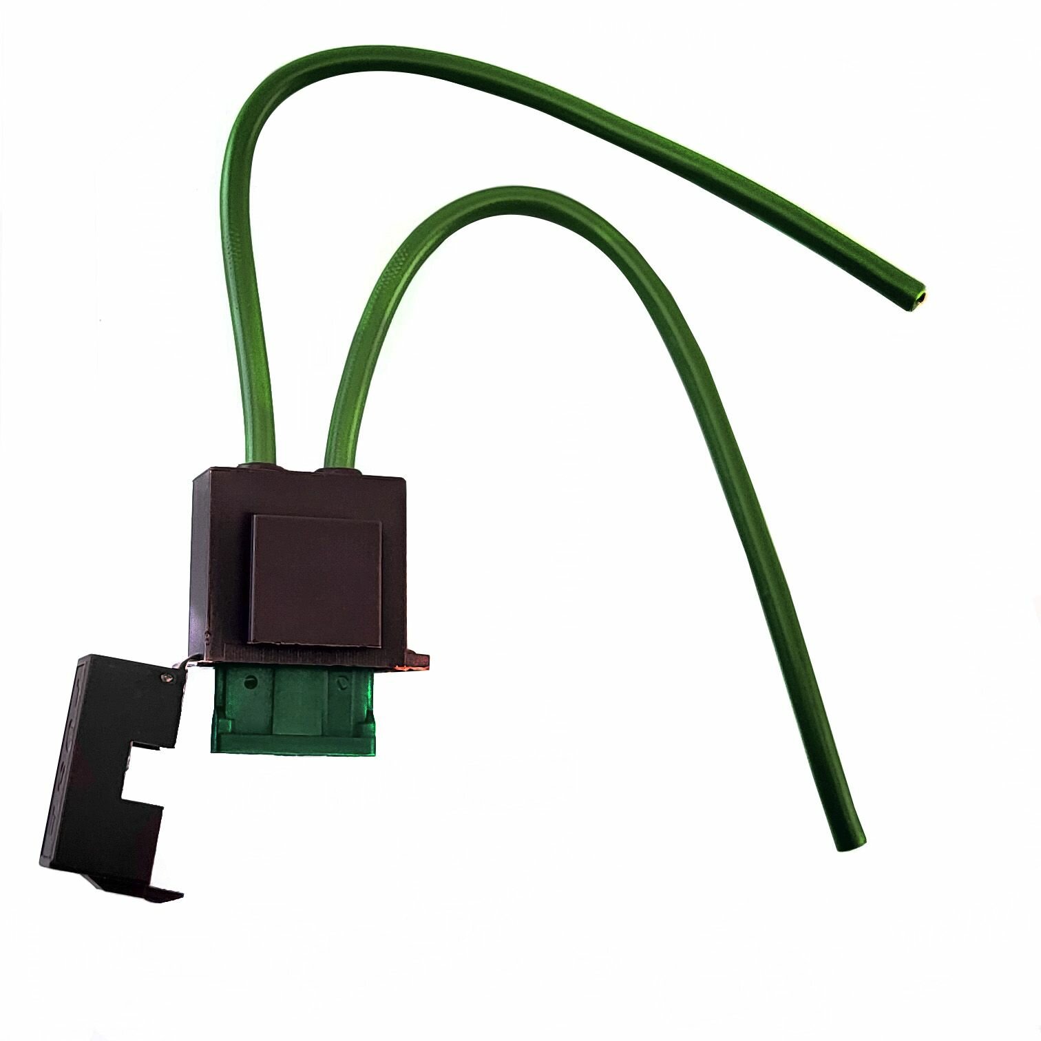 Держатель предохранителя керамический с проводами, 4,0 кв. мм