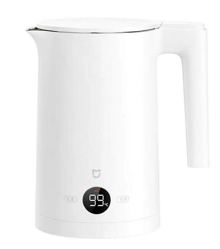 Xiaomi Чайник электрический Xiaomi Mijia Thermostatic Electric Kettle P1 1.5L MJJYSH02YM белый CN