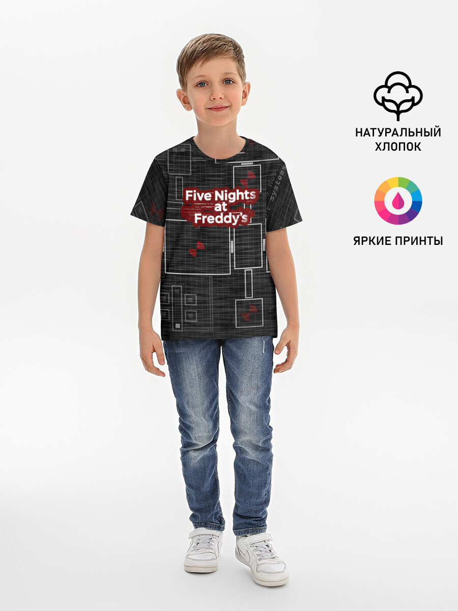 Футболка хлопковая детская Five Nights At Freddy