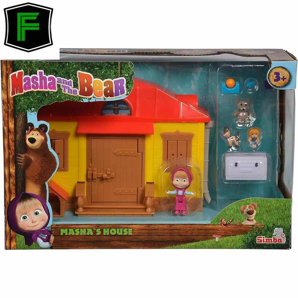 Симба Маша и Медведь Игровой набор Дом Маши для детей, возраст 3+