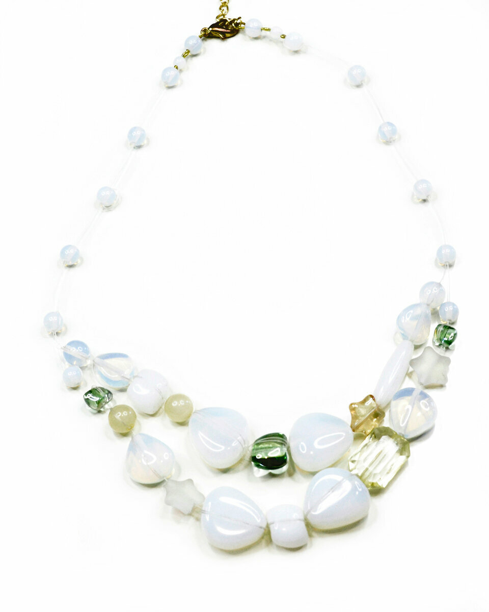 Бусы, хрусталь