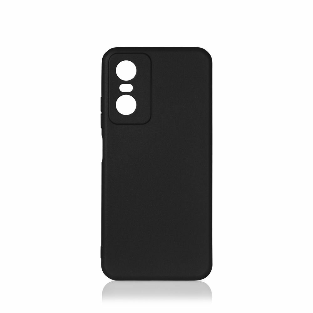 Силиконовый чехол для Tecno Pop 6 Pro DF tCase-14 Черный