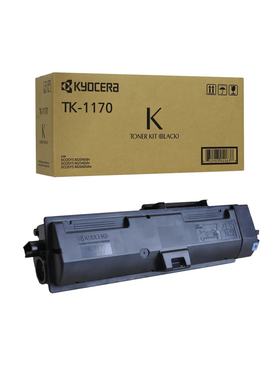 Тонер-картридж оригинальный KYOCERA TK-1170 для M2040dn/M2540dn/M2640idw, ресурс 7200 стр