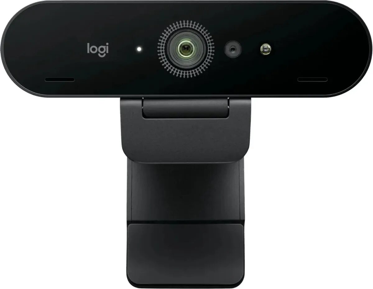 Веб-камера Logitech Brio, черный, 4096 х 2160, 13 Мп, USB3.0