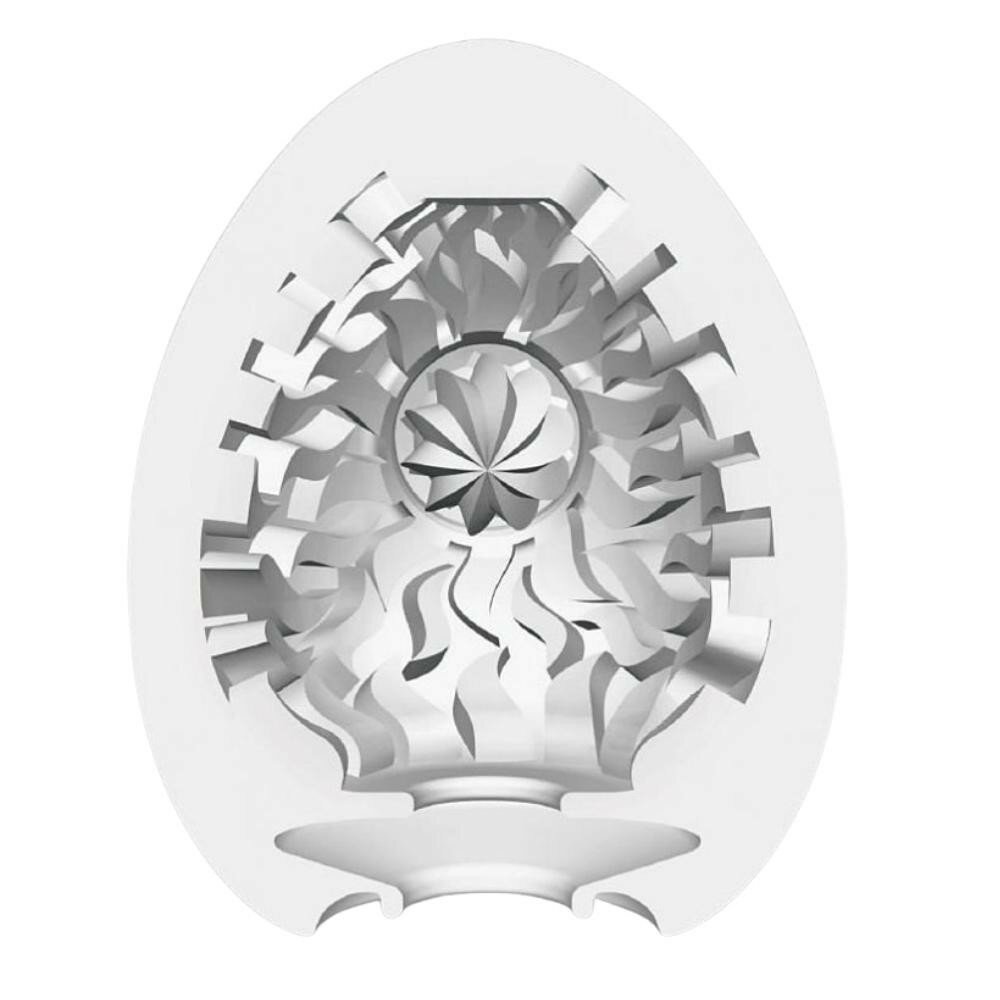 Мастурбатор-яйцо «Tenga Egg Shiny» с рельефом множества солнечных лучей
