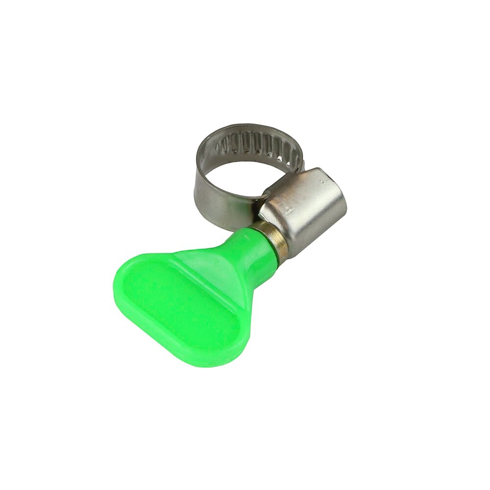 Хомут червячный с ключом MASTERPROF 8-12 мм нержавеющая сталь