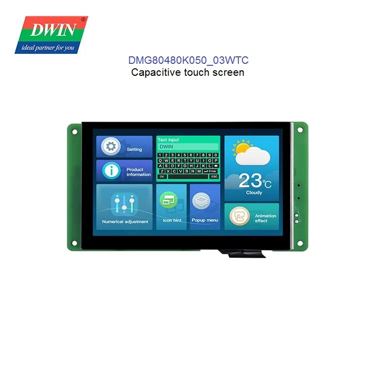 DWIN 5-дюймовый IPS LCD модуль DMG80480K050_03W DMG80480K050-03WTC