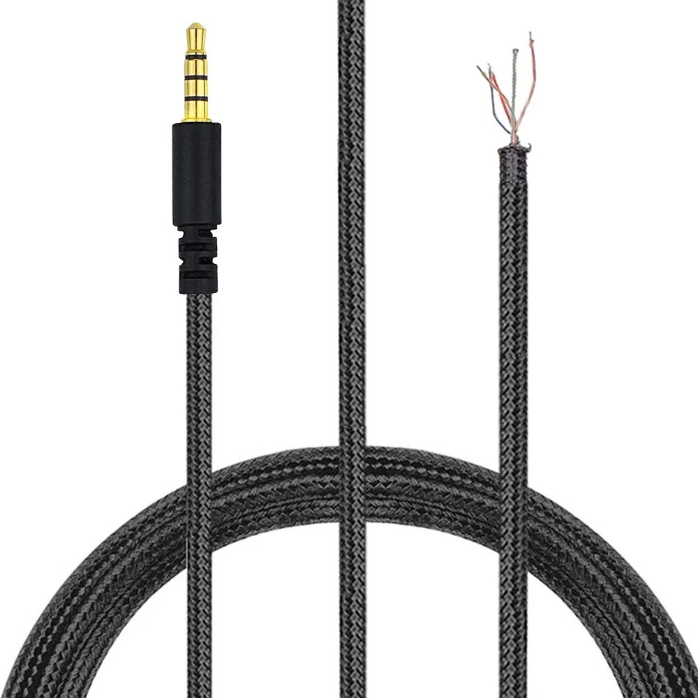 DIY ремонт замена Aux кабель для Kingston HyperX Cloud II Core Pro Cloudx Stinger револьвер S Проводная игровая гарнитура