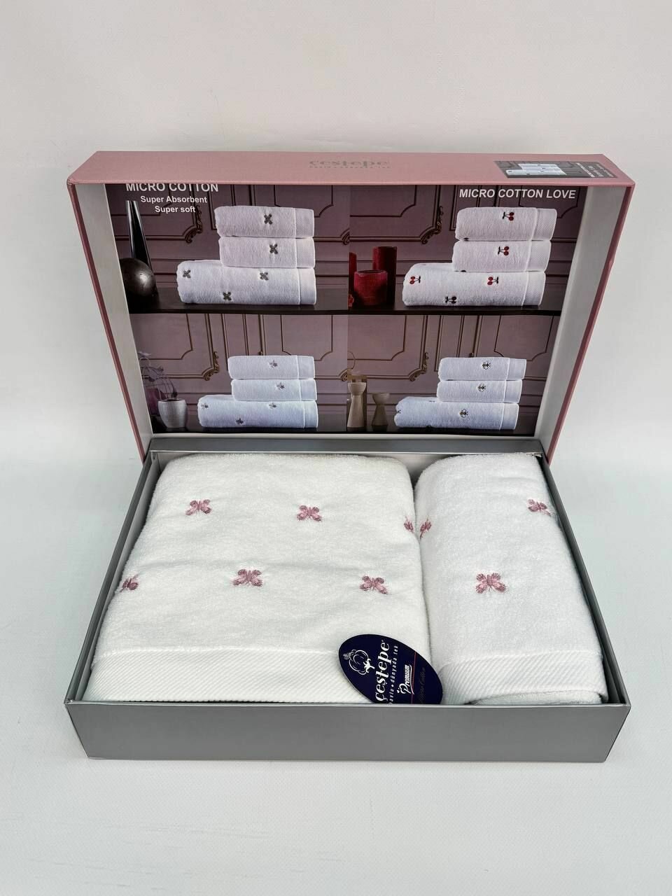 Полотенца махровый mecro cotton