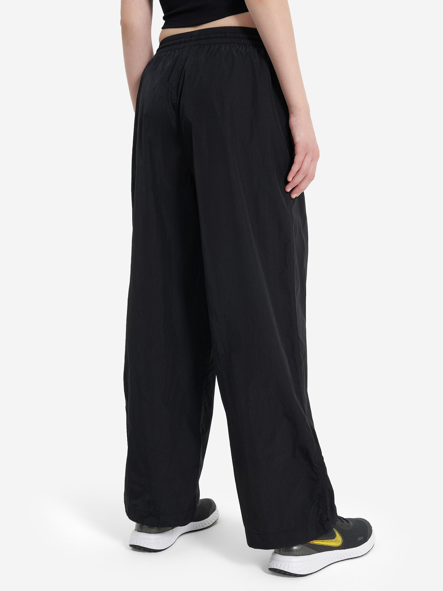 Брюки Fila Running Girl's woven pants, размер 146-152, черный — фото 1
