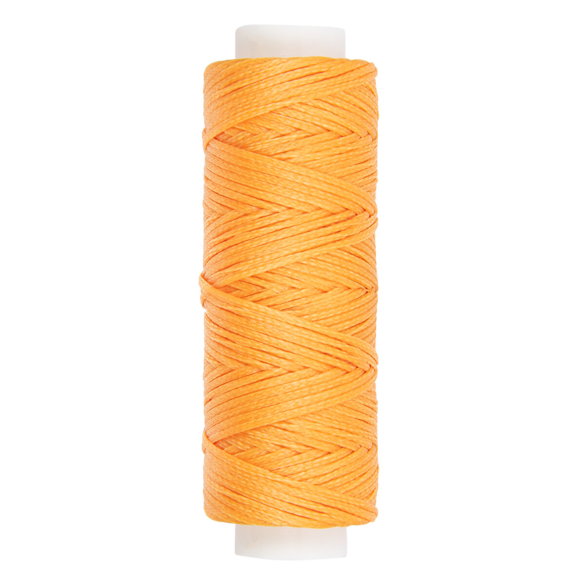 Нитки для кожи "Промысел" вощёные, плоские LC-001для кожи 0.8 мм 25 м № 015 т. желтый