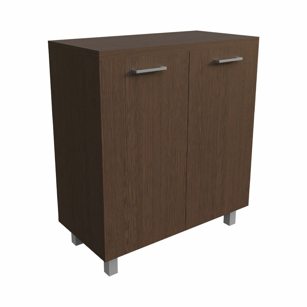 Тумба офисная / креденция 2 двери ПР501, р.800х400х900, Венге цаво