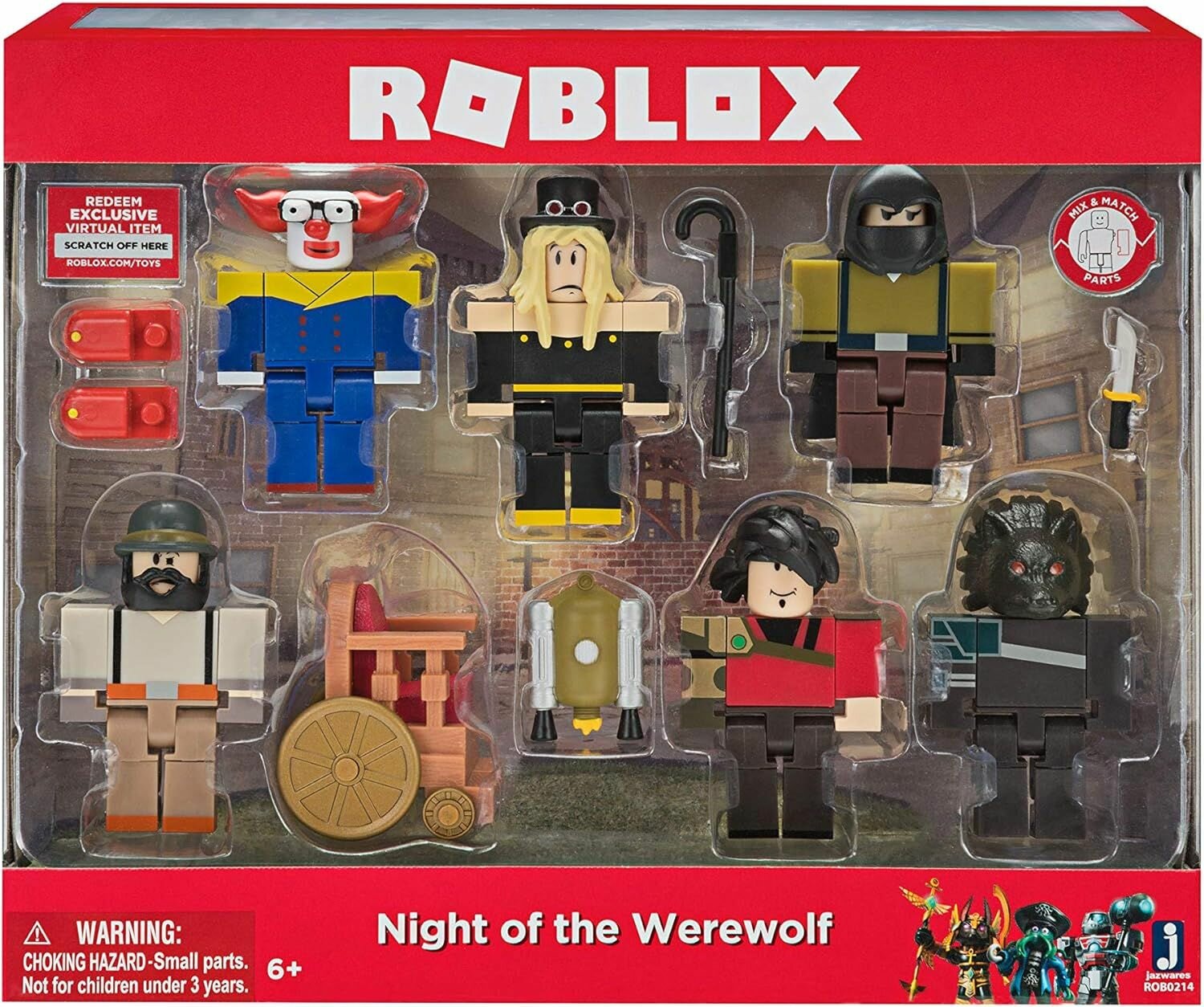 Roblox - Маленькая скульптура, подарочная игрушка, с кодом(Jazwares)