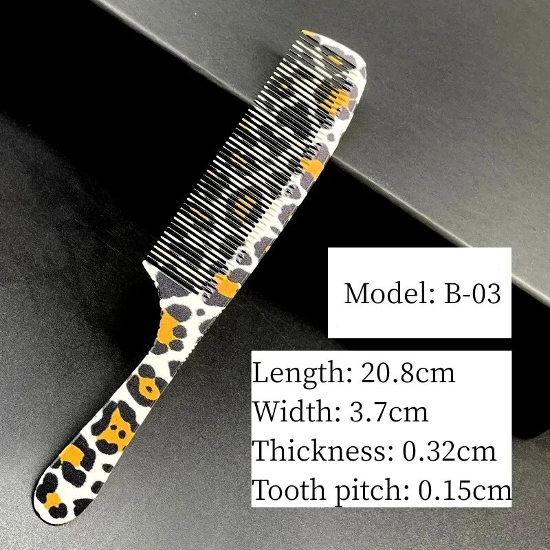 Расческа для стрижки леопард, Model: B-03, 20.8см