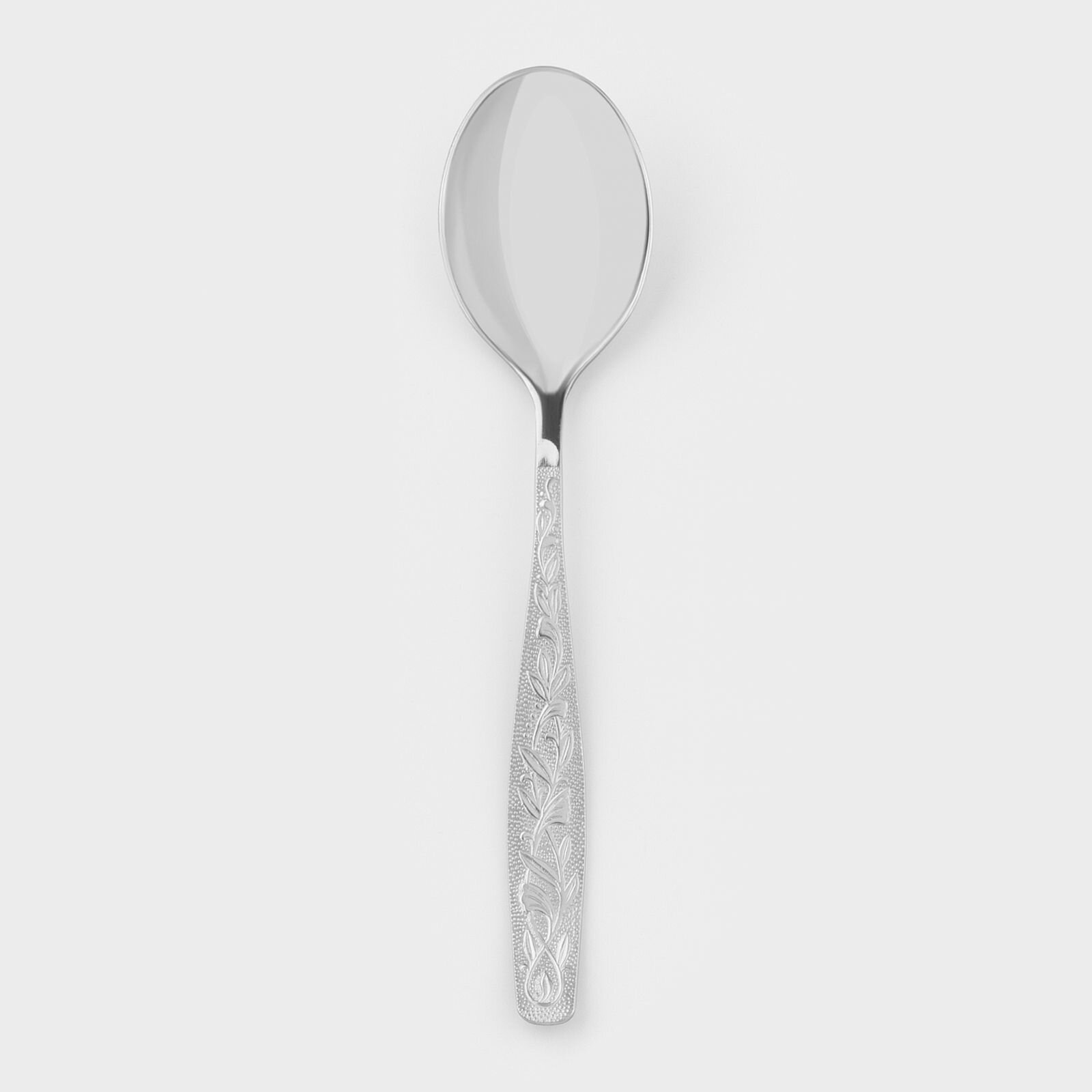 Ложка столовая Добросталь нержавеющая сталь, серия "уралочка", 3 штуки в комплекте, на подвеске (М13)