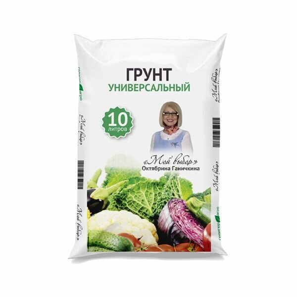 Грунт универсальный для растений "Мой выбор", 10 л