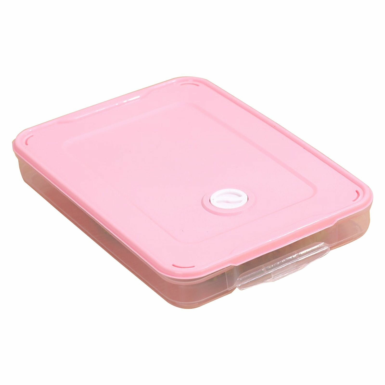 Коробка для быстрозамороженных пельменей, коробка вонтонов, хранения свежих продуктов-розовый