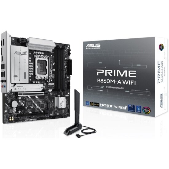Материнская плата Asus PRIME B860M-A WIFI (LGA1851, mATX)