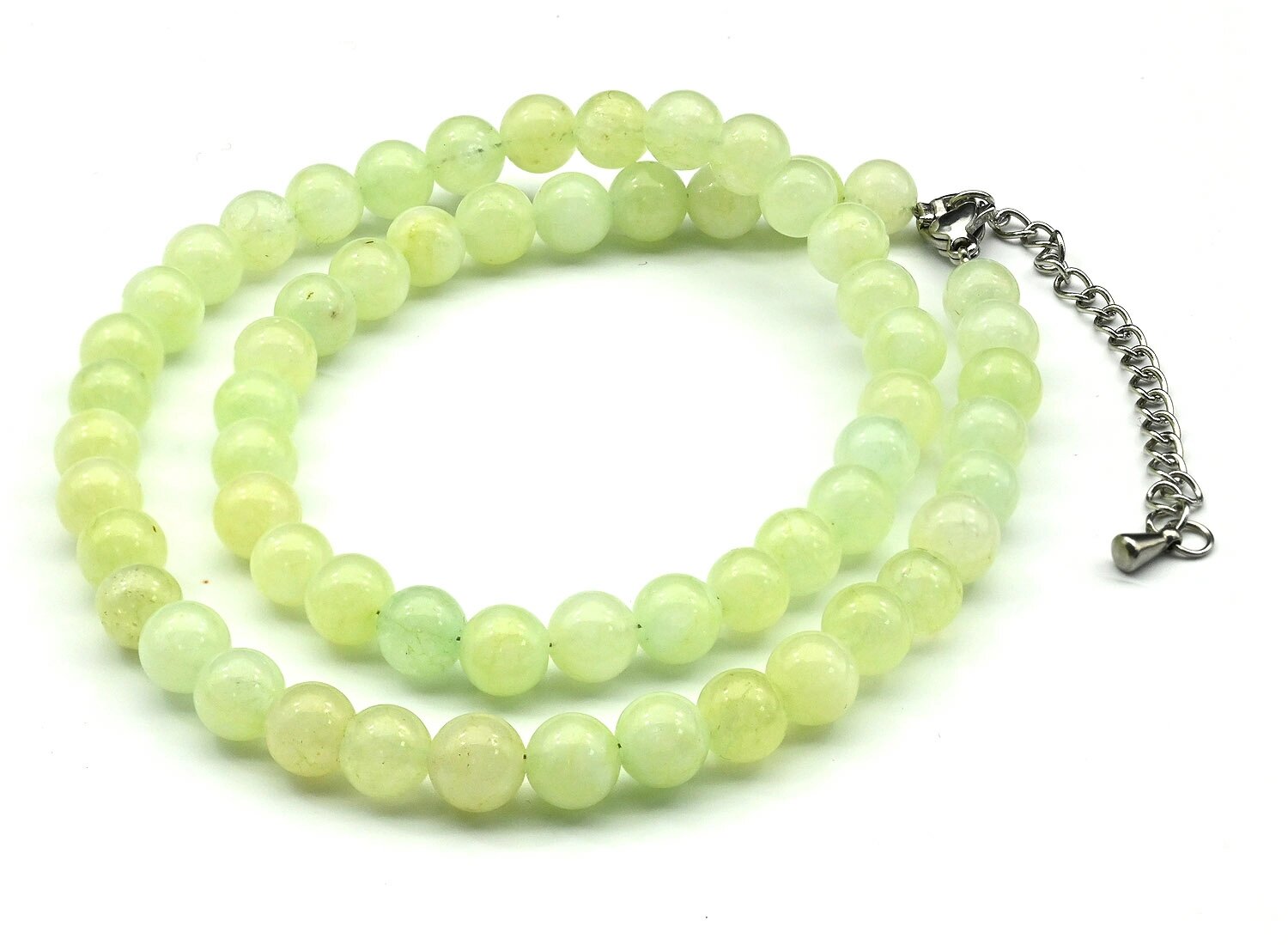 Бусы, кальцит