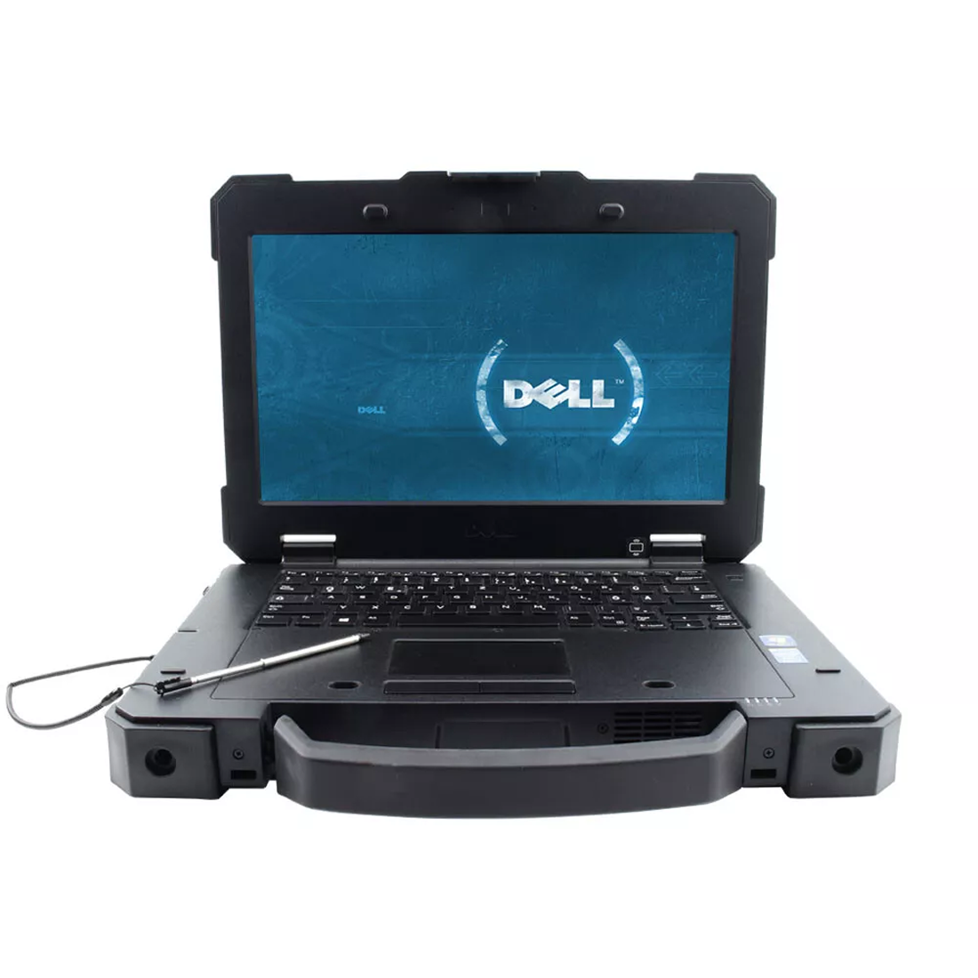 Сенсорный Экстремальный Ноутбук Dell Latitude E7414 Rugged черный 14.0”, HD (1366 x 768), IPS\ intel i7-6600 4 потока 3.3Ghz/16gb DDR4/ SSD 1TB/ intel HD 520/ Win 10 русский
